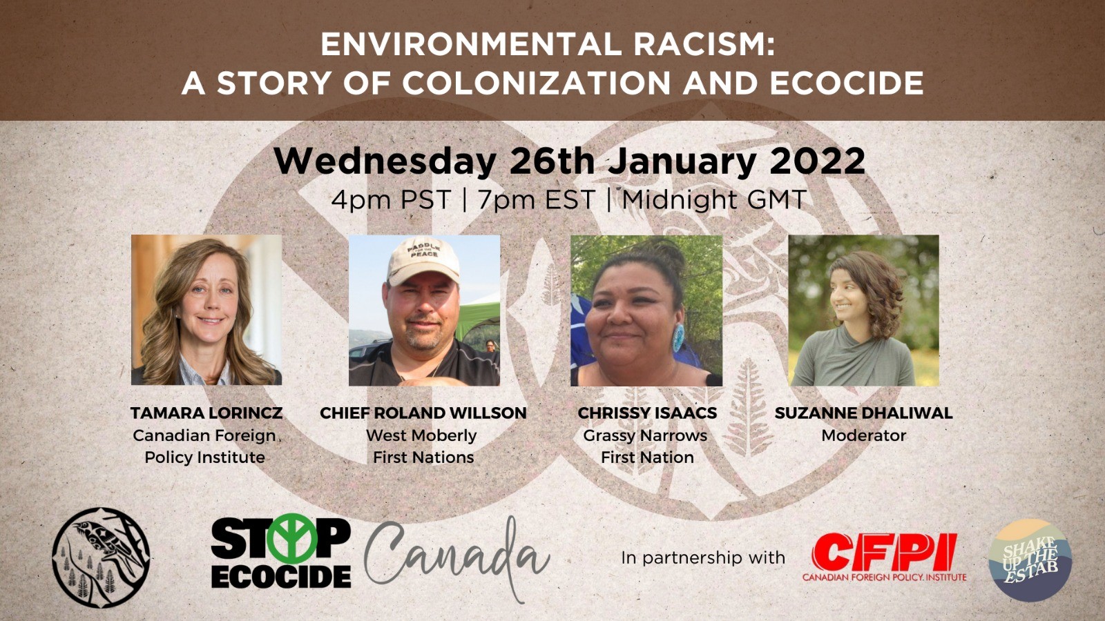 Webinar: Environmental Racism - A Story of Colonization and Ecocide ...
